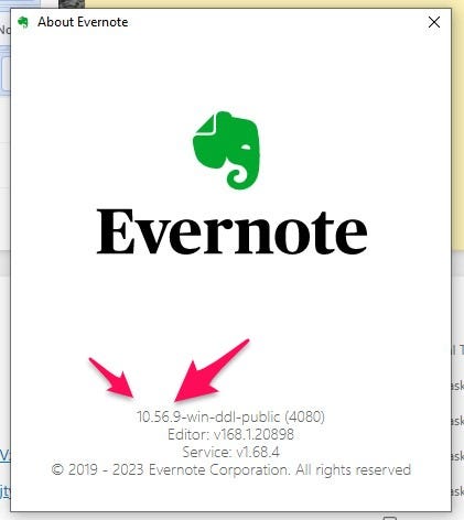 Evernote Version 10 App or Evernote Legacy App. Which one are you using?
