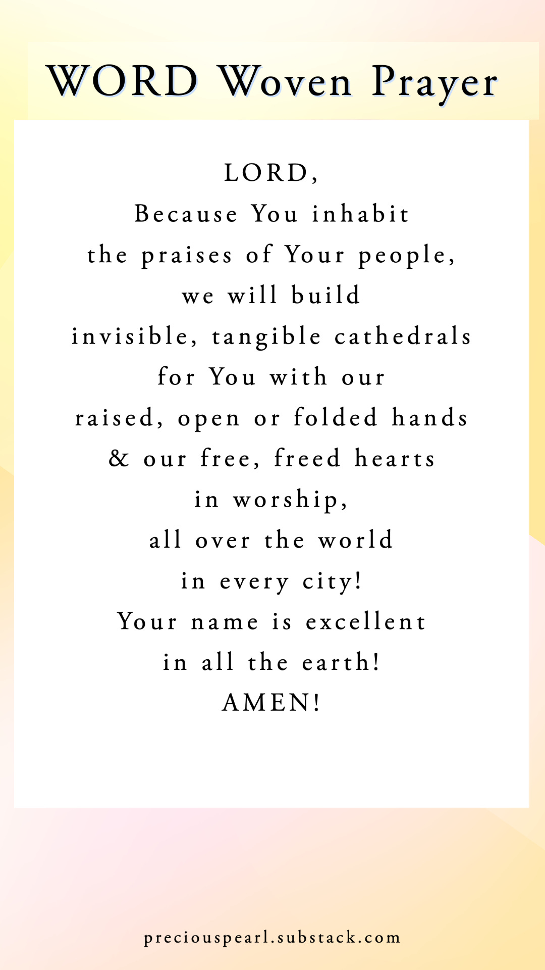 ☩PRAY FOR THE PEACE☩ Compass Verses & Prayer ☩ 3rd Sunday