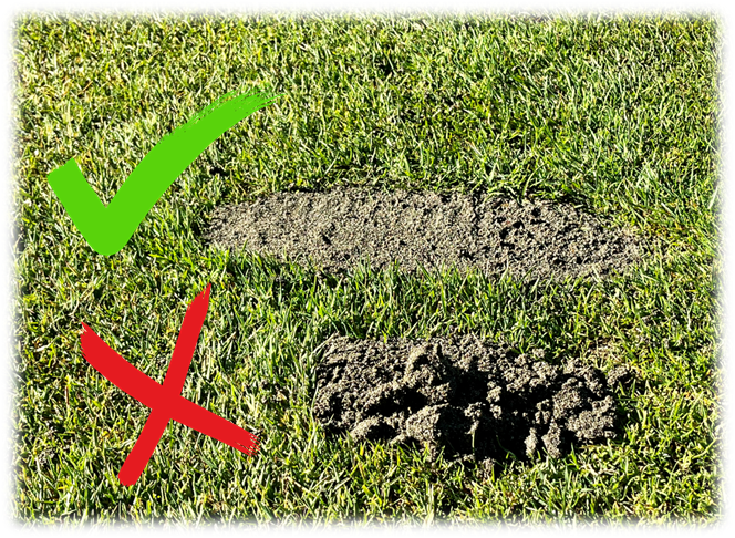 Divot Replacement / Filling - by T-Jay Creamer