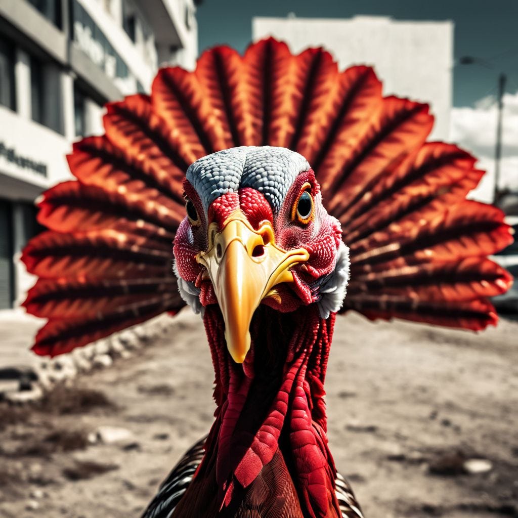 Thanksgiving Fiction - by Ante Perkov - Reading is Hard