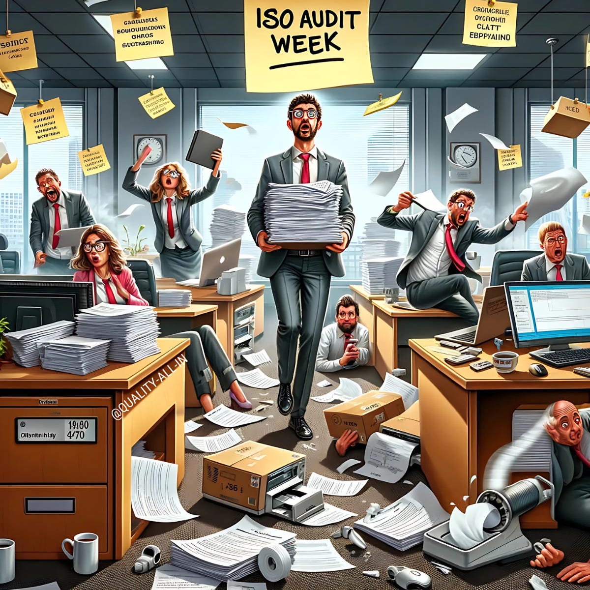 Hilarious real facts about ISO Audits that we take absolutely seriously…
