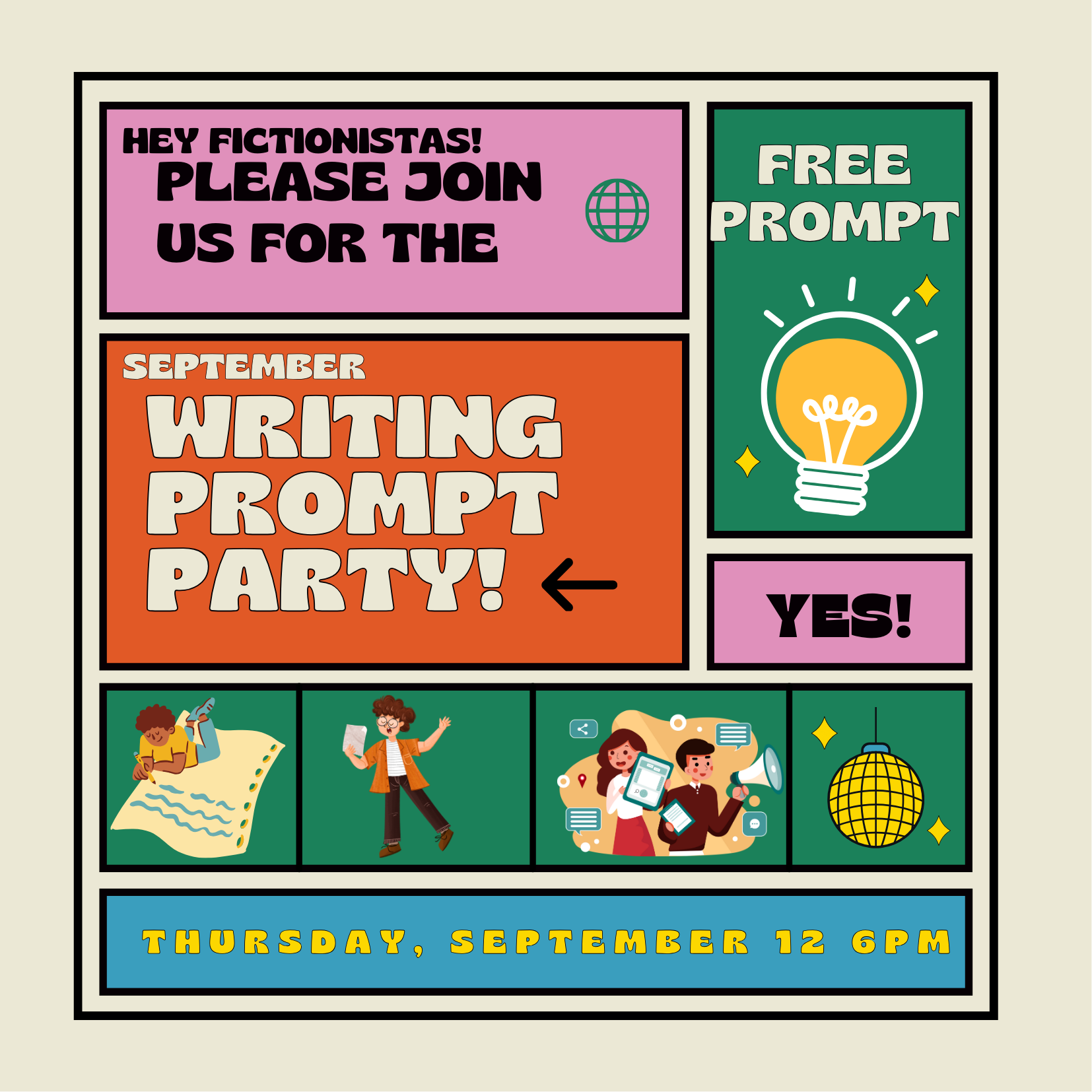 September 2024 The Great Substack Prompt Celebration