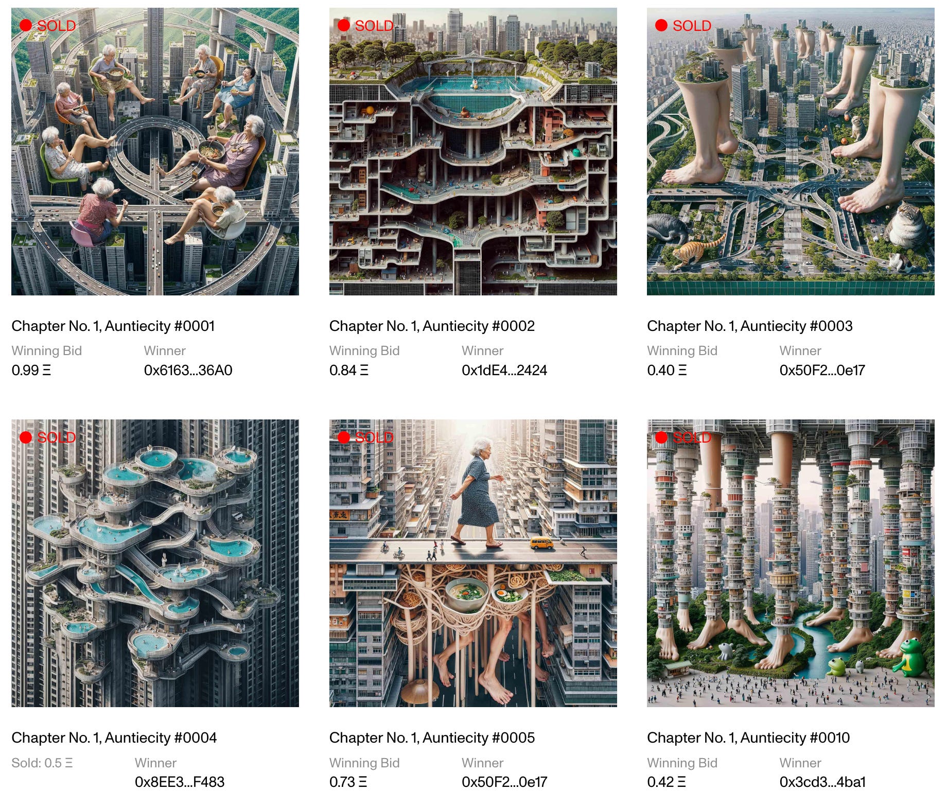 The weird, wonderful AI art of Niceaunties