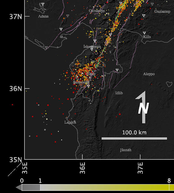 Should we expect a large earthquake on the Afrin fault?