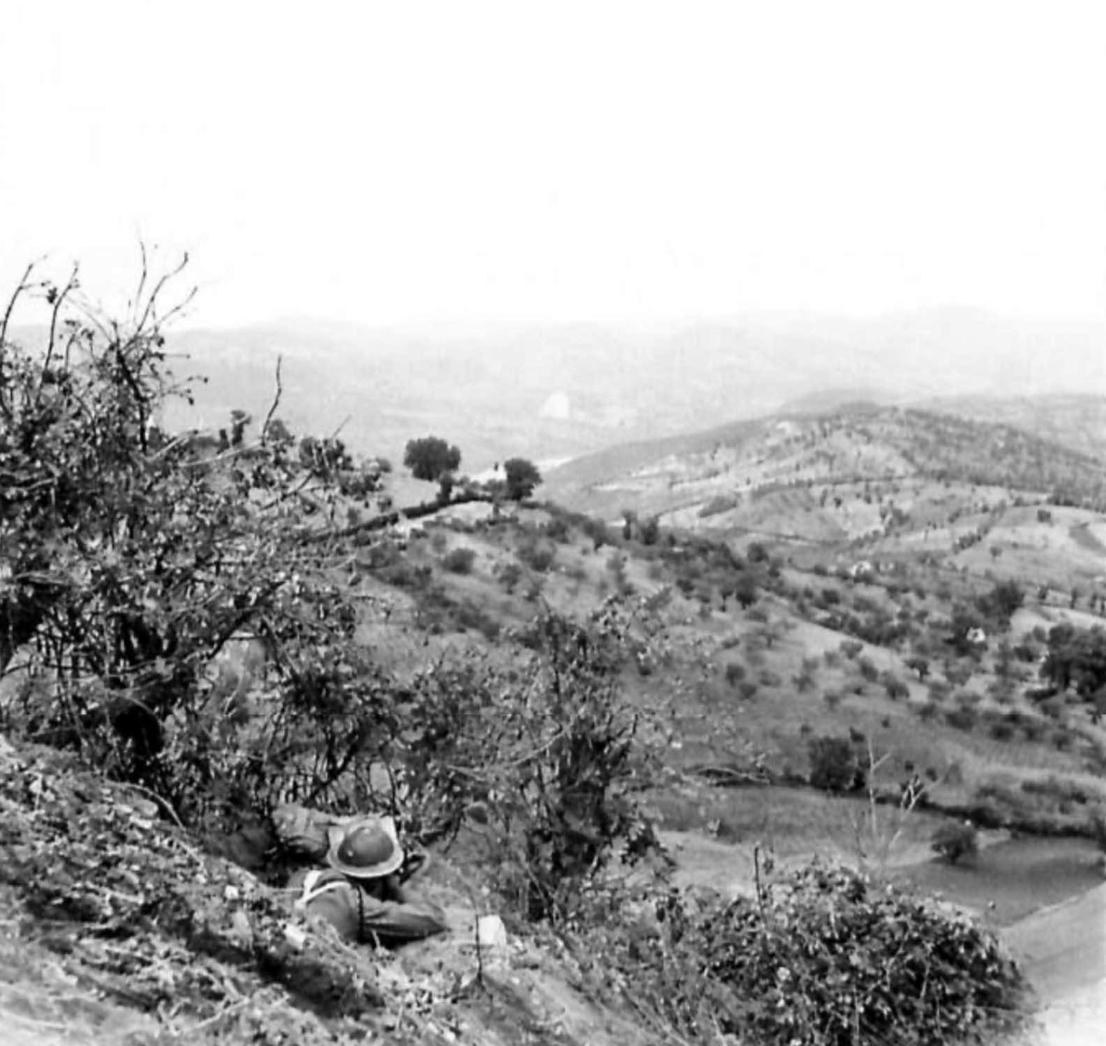 In the trenches in Italy - by Martin Cherrett