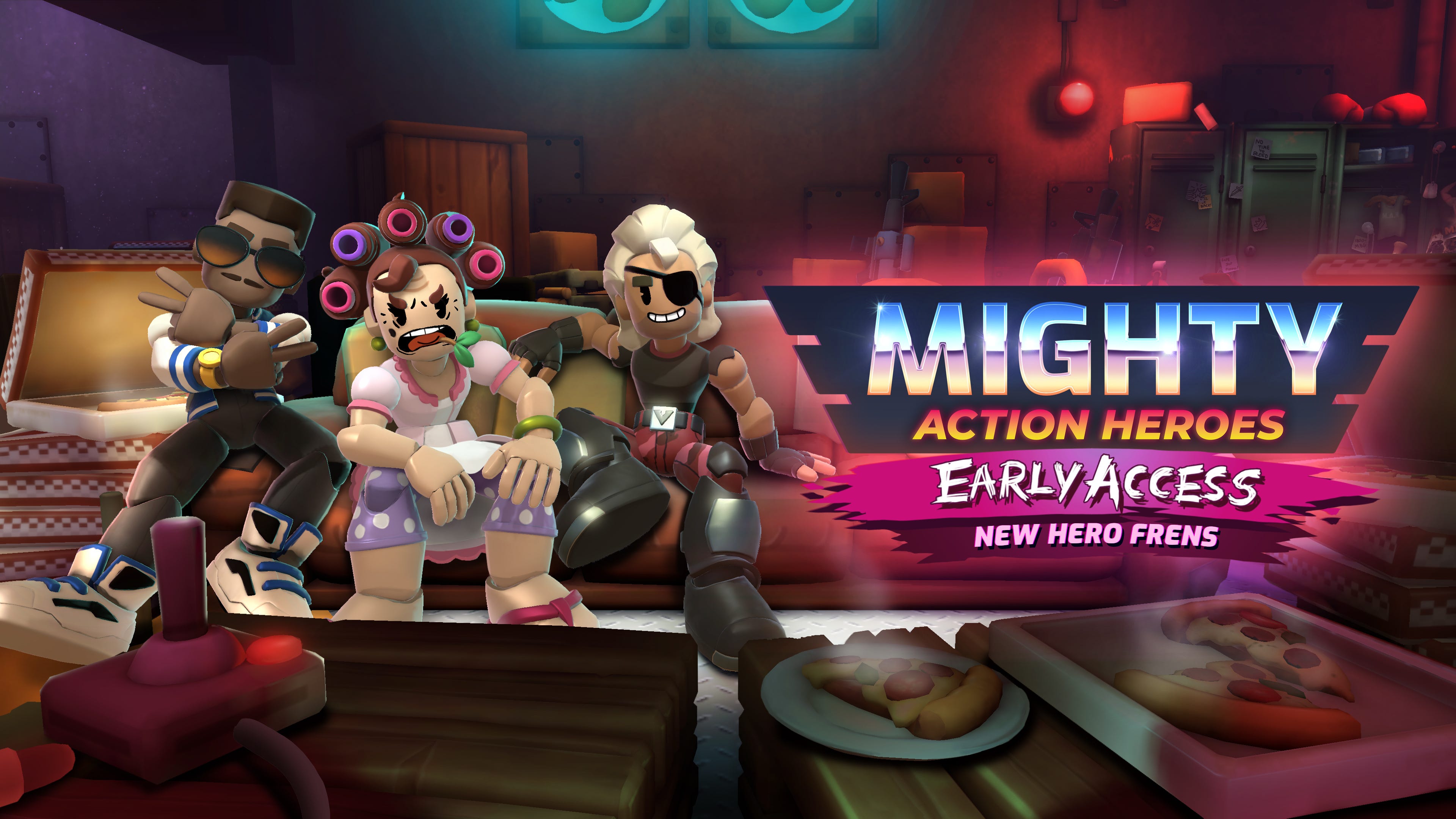 Mighty Action Heroes New Update: Hero Frens and More!