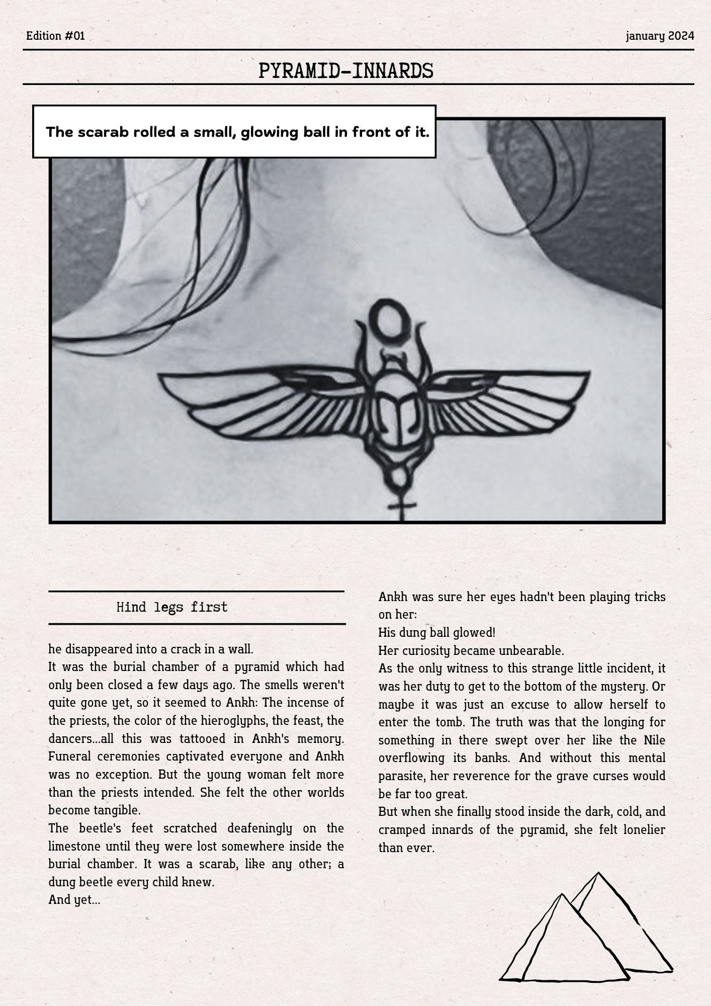 pyramid-innards - by Julie Laqua - The Story Studio