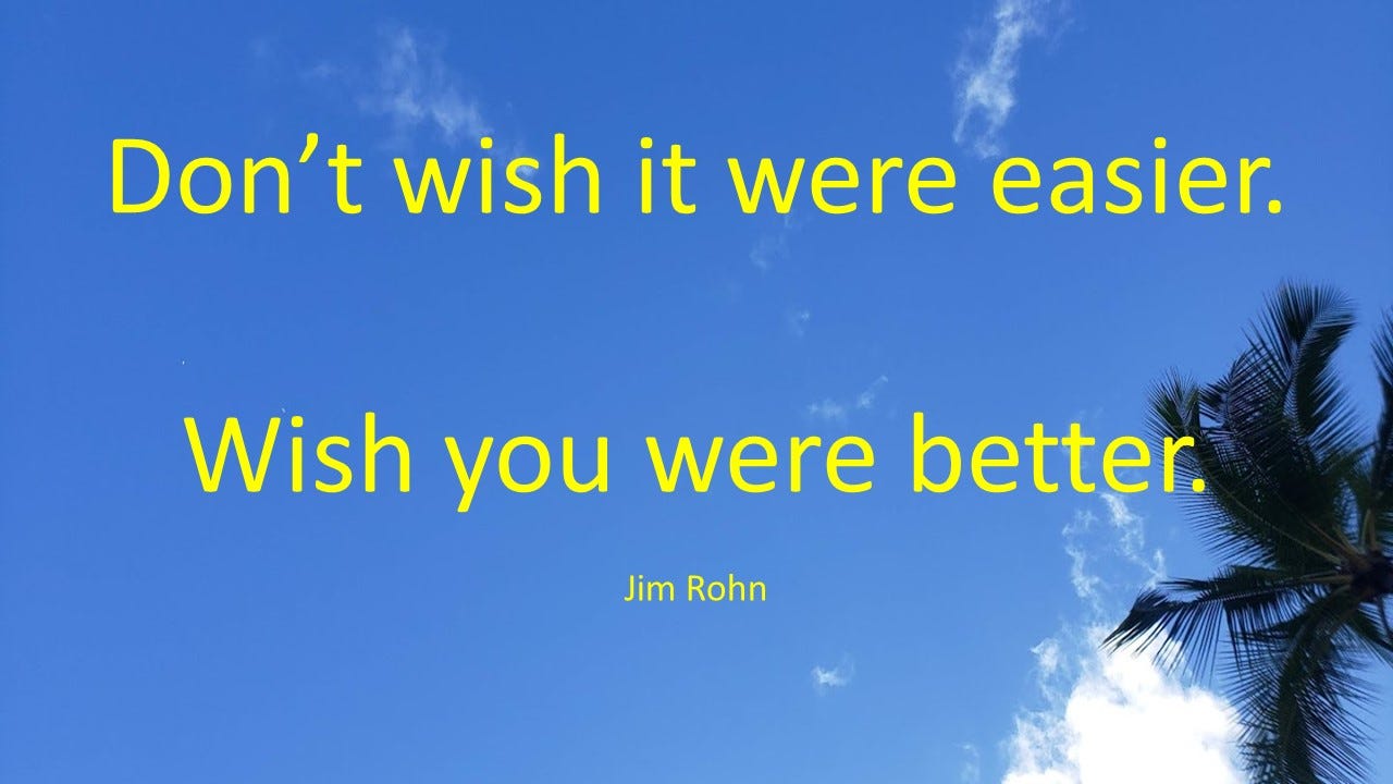 Be better! - by Jon Doolen - Jon’s Substack