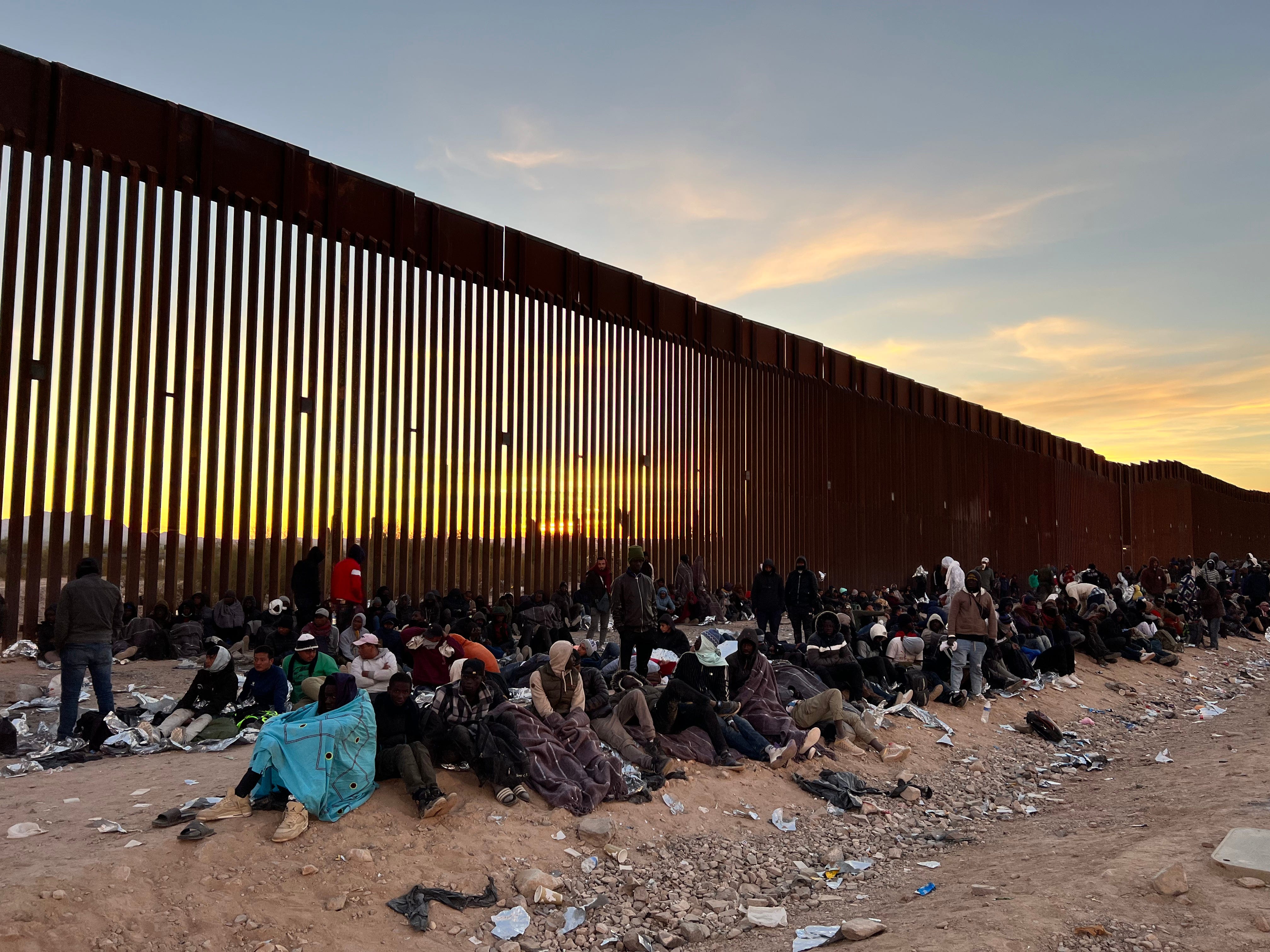 I Filmed MORE Syrian Illegal Aliens Who Came Through A Cut-Open Border ...