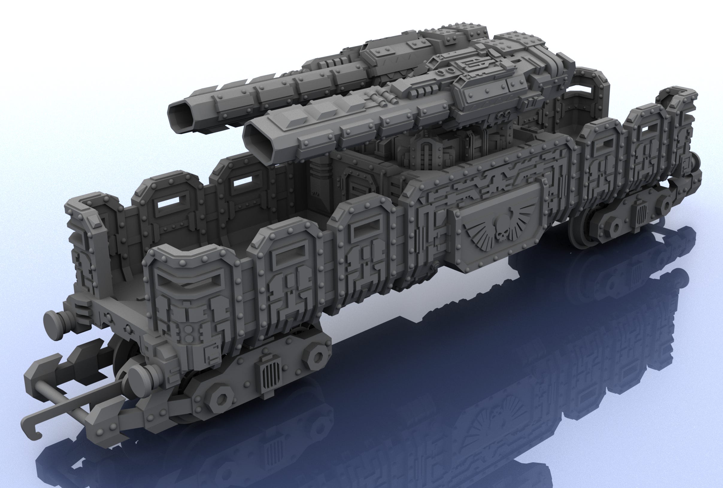 3D Resin Printing 00 Model Trains #21 - by Anus Panda