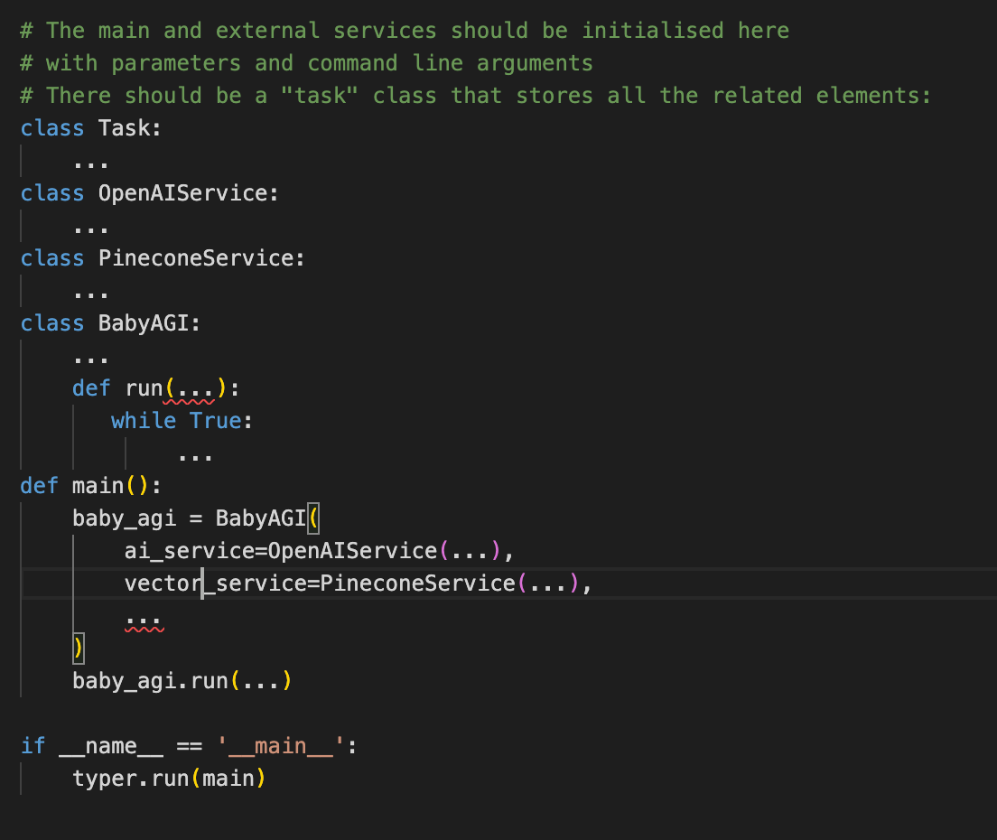 Refactoring BabyAGI - Code Quality and LLMs