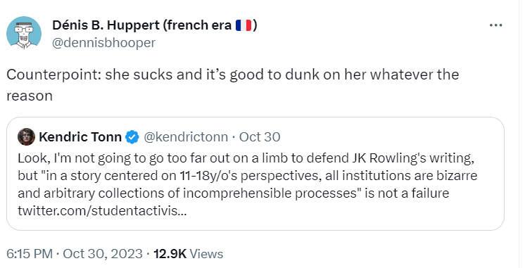 Against the Rowling Roll - Philosophy bear