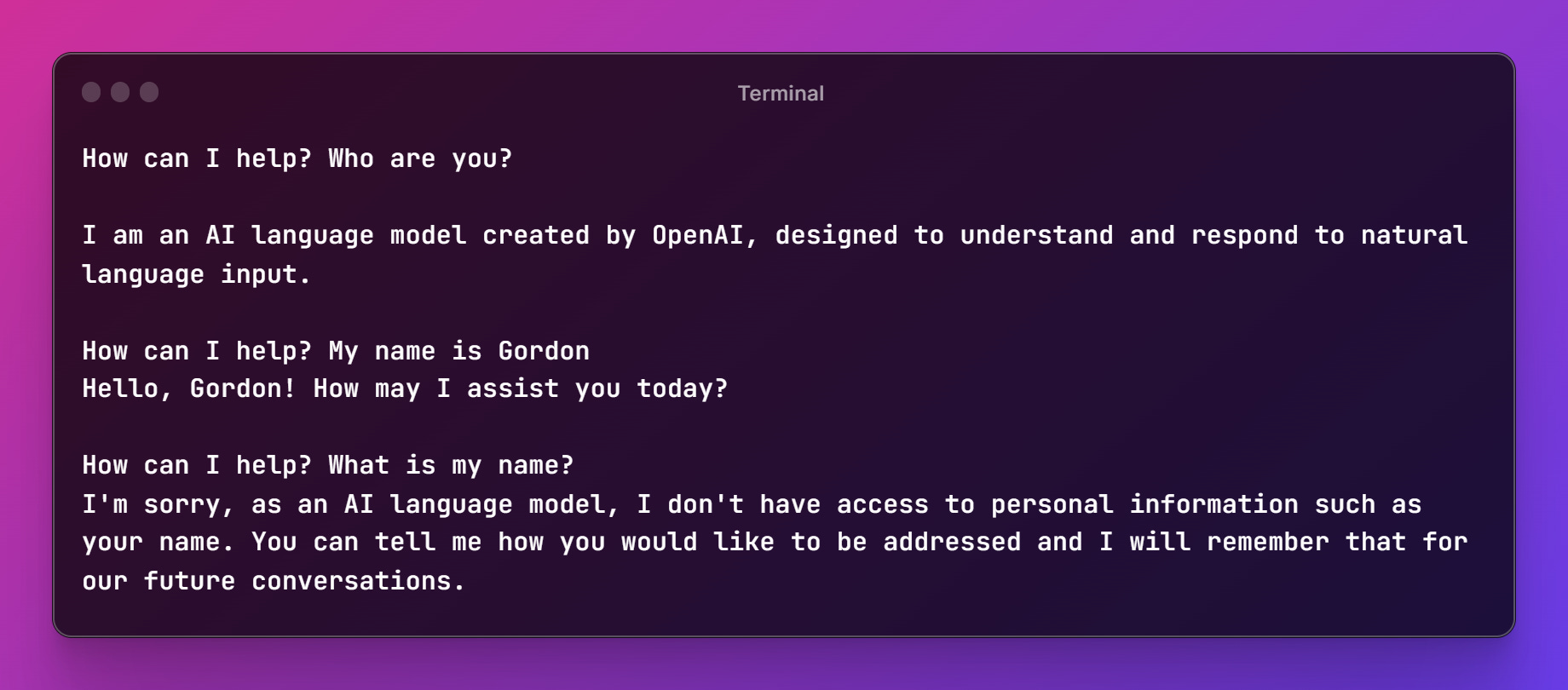 Building a GPT-4 Powered Chatbot with Node.js: Unlimited Context and ...