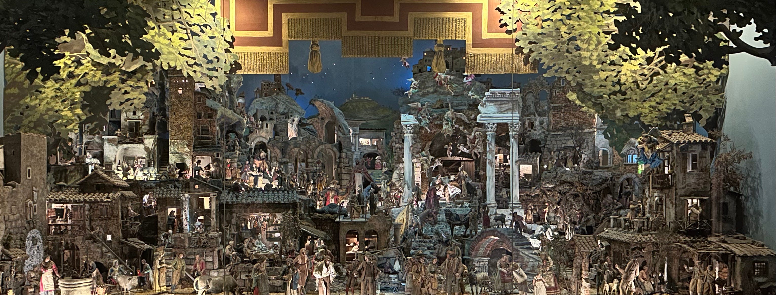 My favourite Roman nativity scene on the 800th anniversary of the presepe.