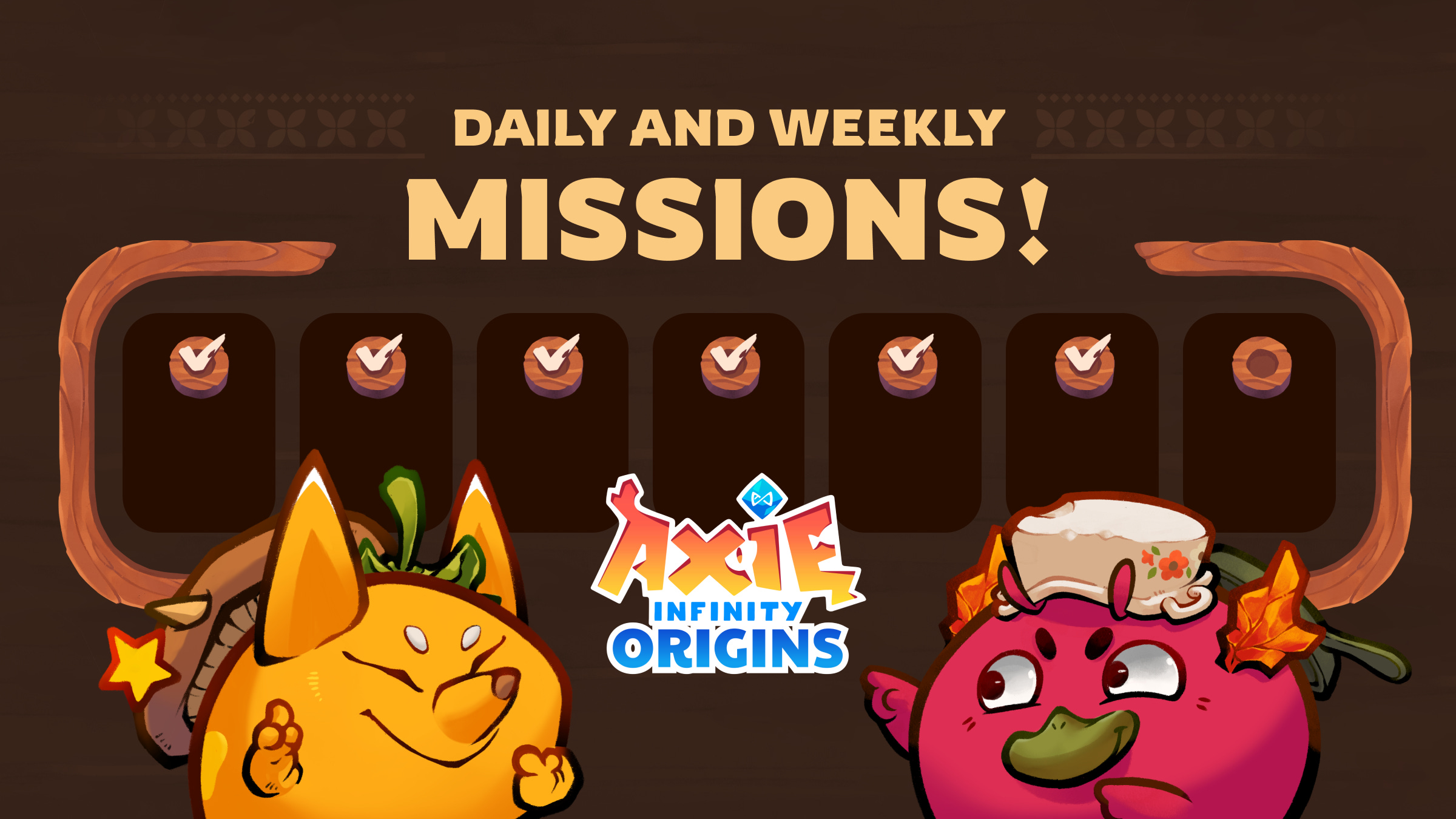 Daily & Weekly Missions, Class Badges and Honor Medals – Sky Mavis Daily & Weekly Missions, Class Badges and Honor Medals – Sky Mavis