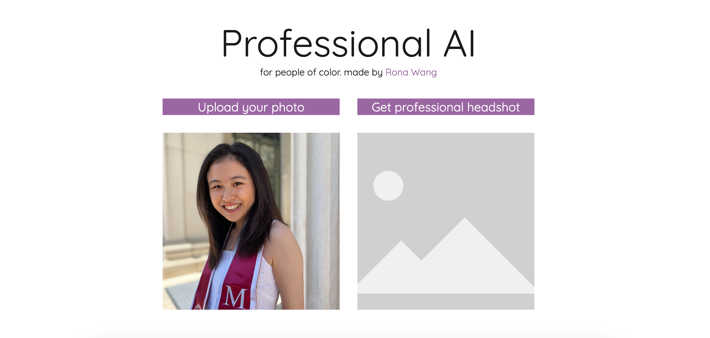 introducing professional ai - by Rona Wang