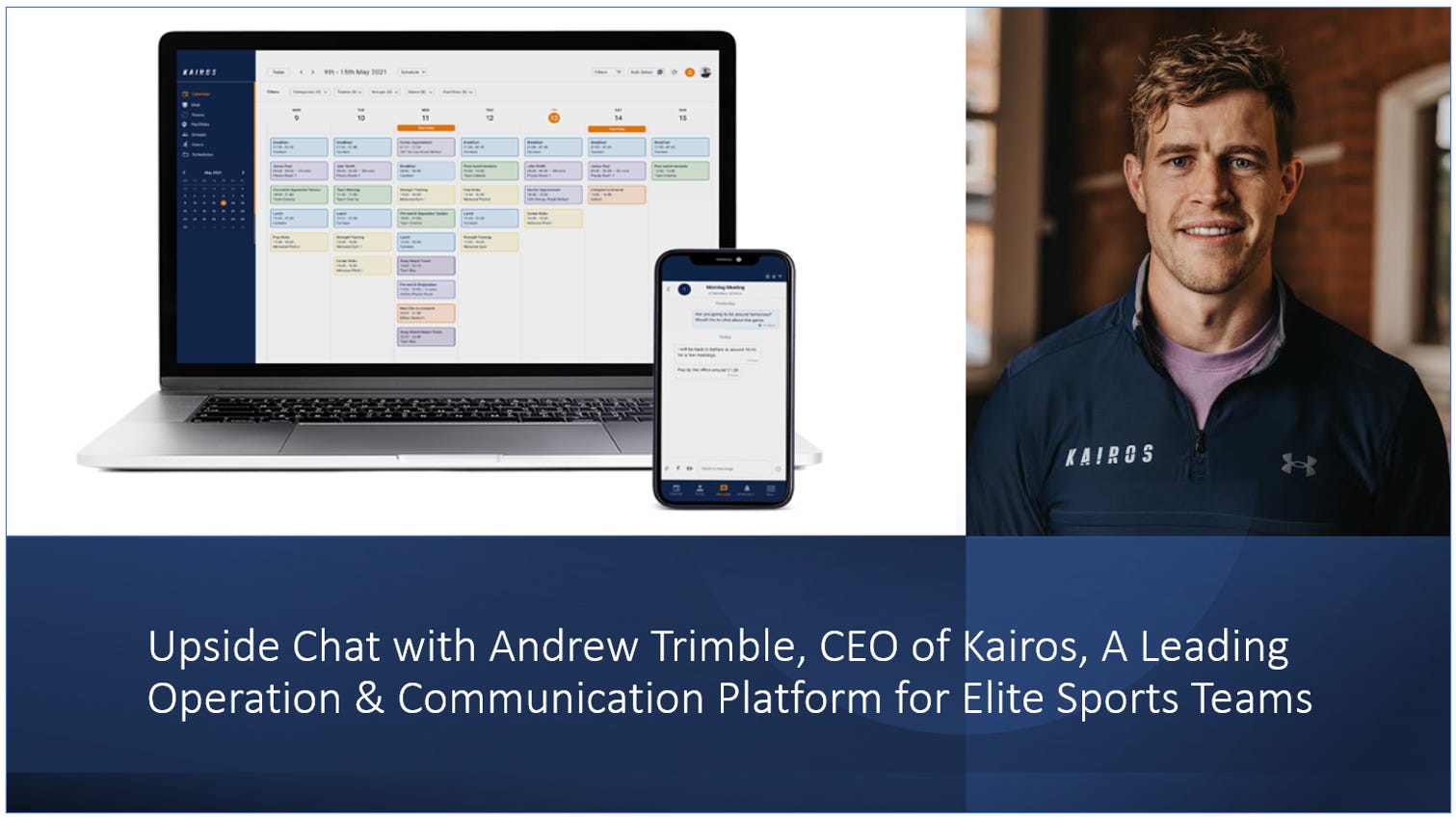 🔥Upside Chat: Andrew Trimble, CEO of Kairos, A Leading Operations ...