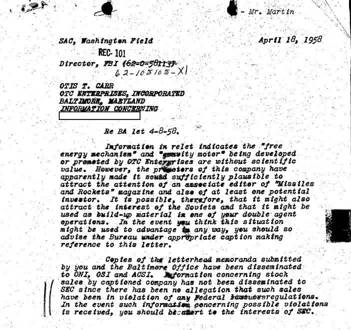 The Story of Otis T. Carr: The Man Who Supposedly Invented An ‘Anti ...