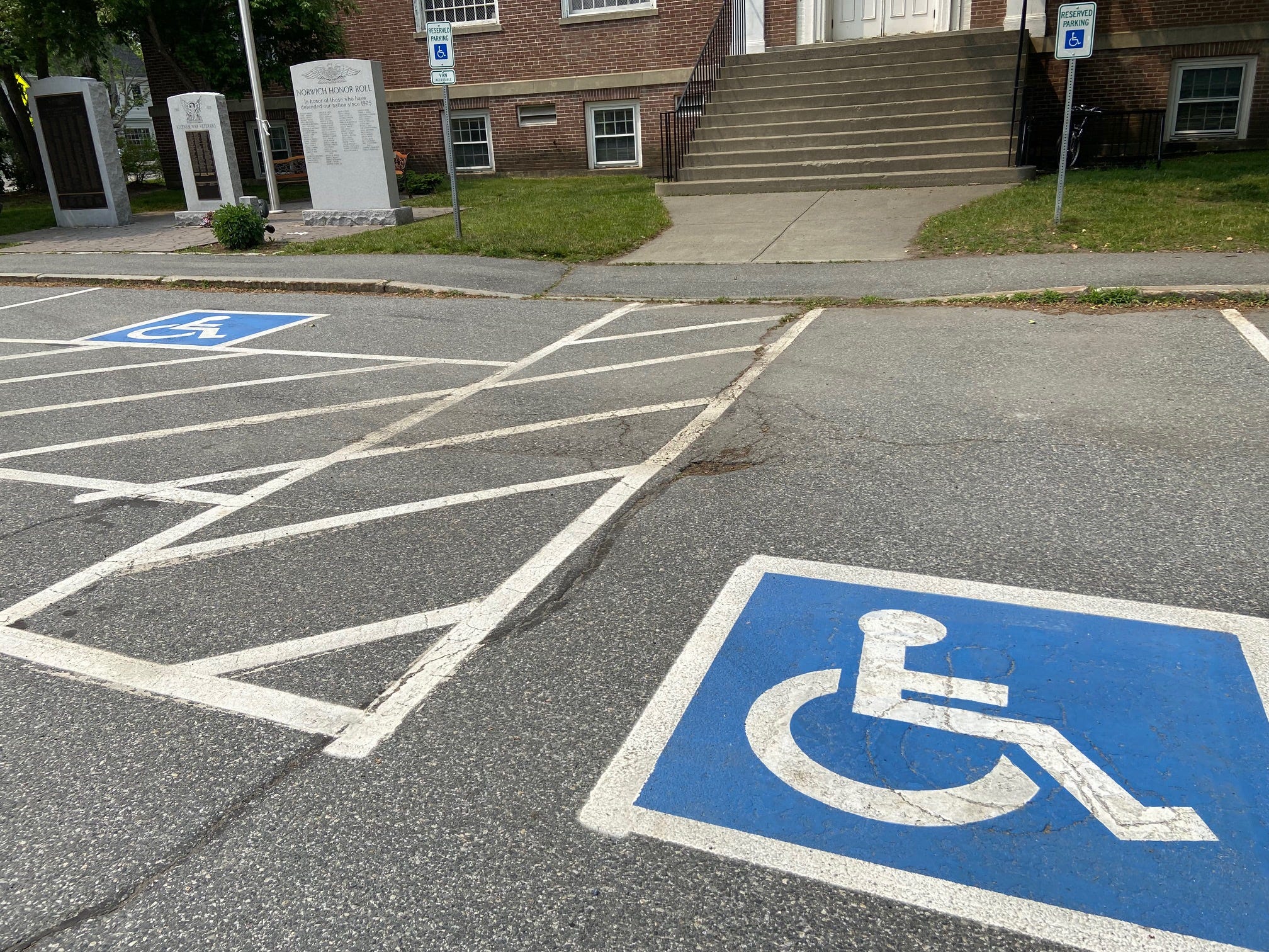 Bright new street markings and a fresh coat to enhance safety
