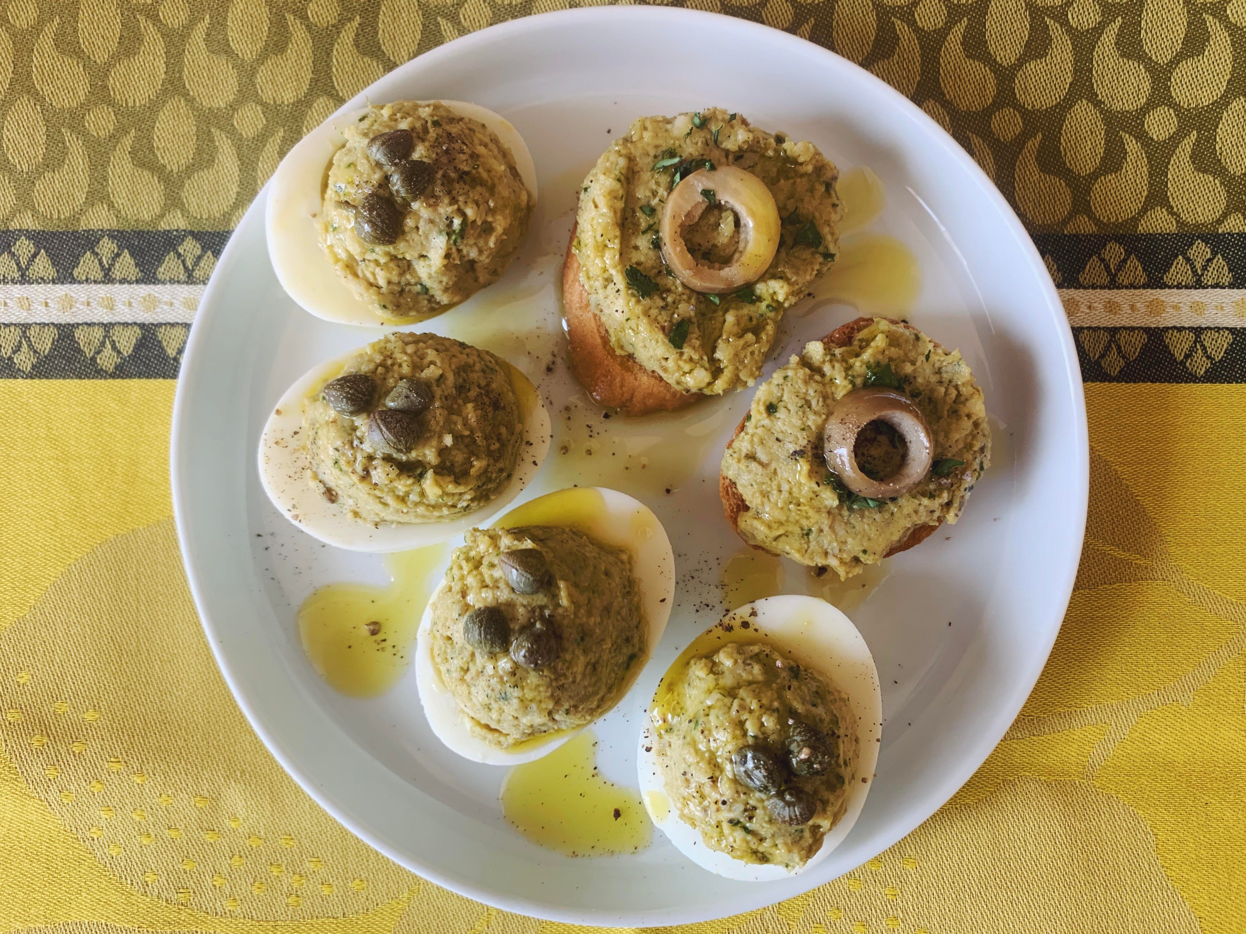 Carol Field's Crostini Piccanti - by Domenica Marchetti