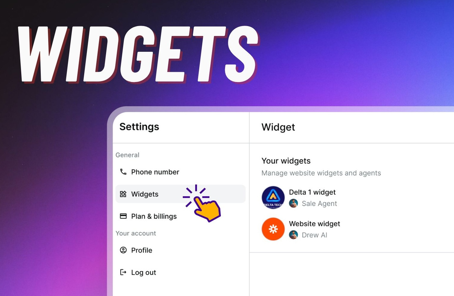 Introducing New Game-Changing Features: AI Agent Templates, Web call ...