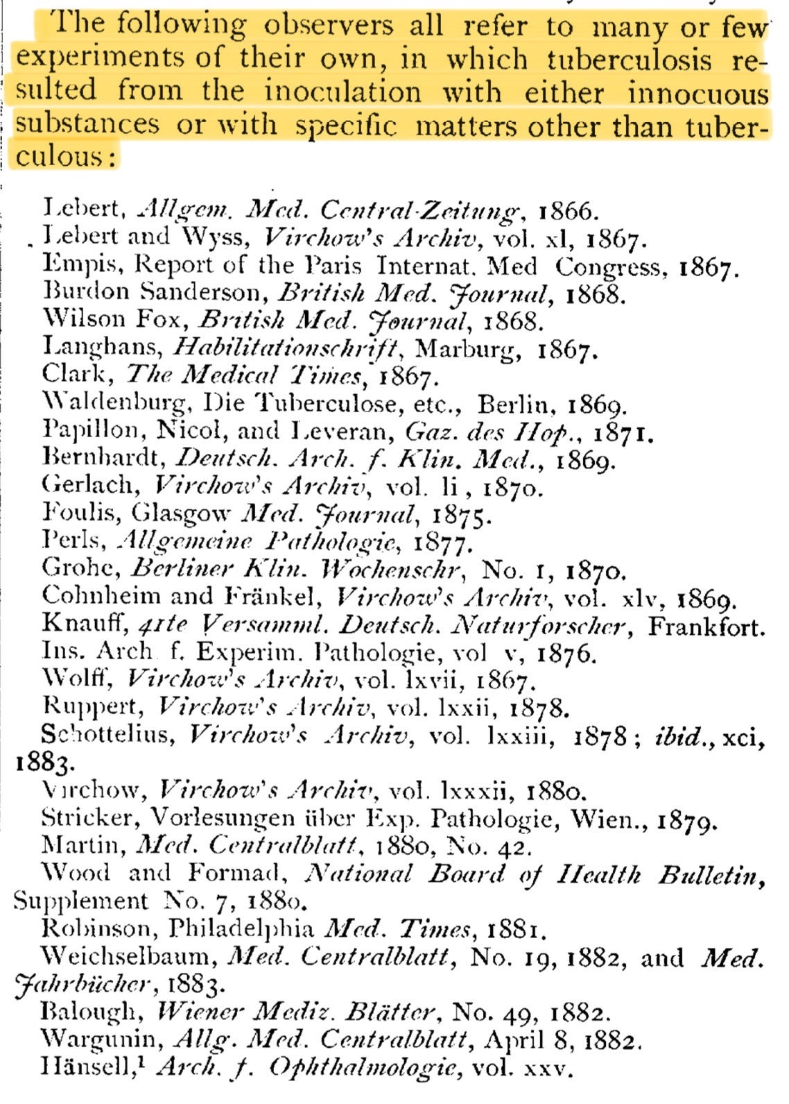 Dissolving the Myth of Tuberculosis Contagion