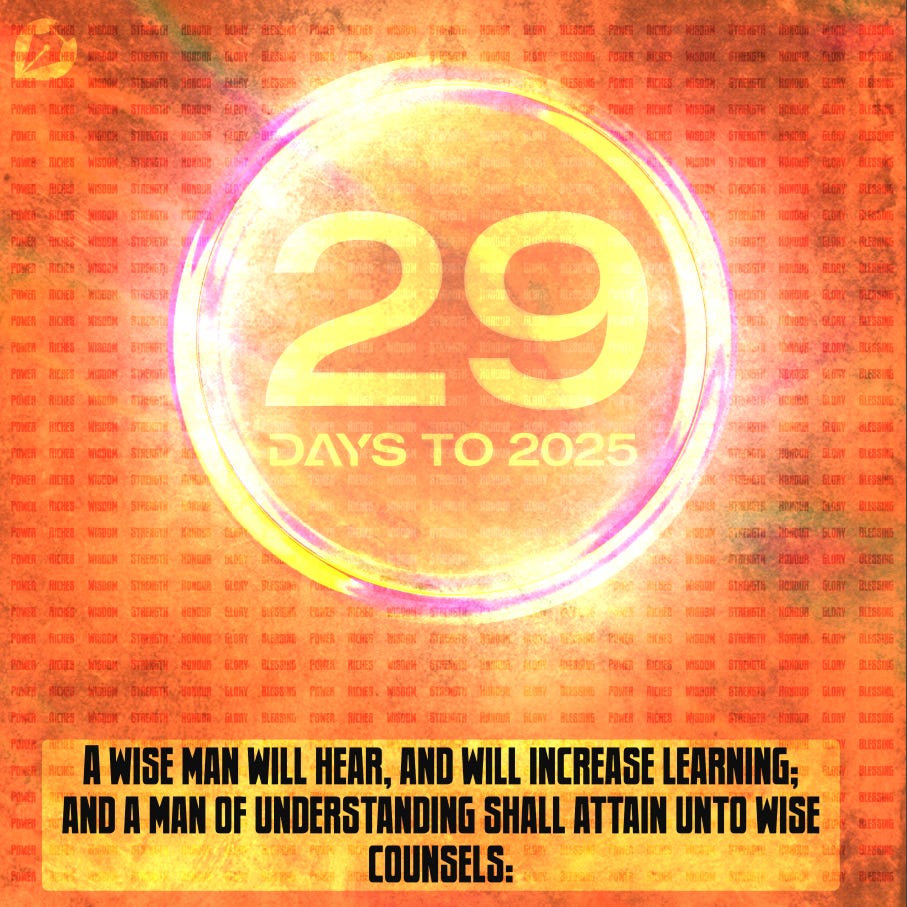 Day 21: The Cycle of Wisdom - by Ekerete Lord-kris.