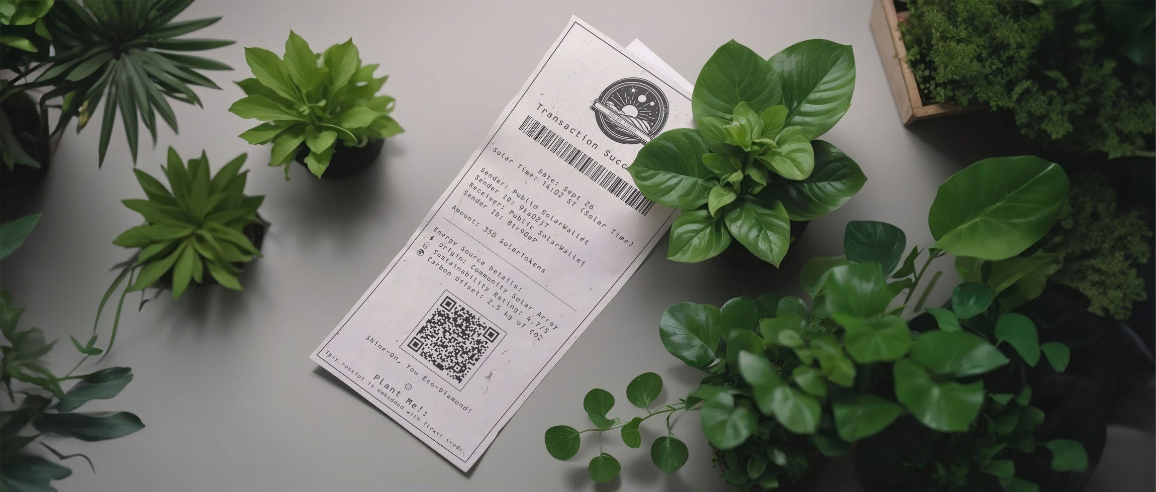 Solar Token Receipt - by Dré Labre - Design Fiction Daily