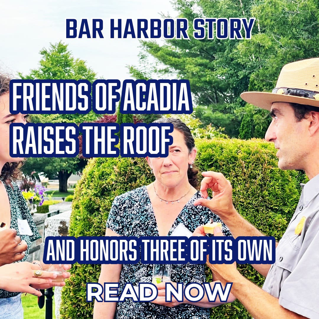 Friends of Acadia Raises the Roof - by Carrie Jones