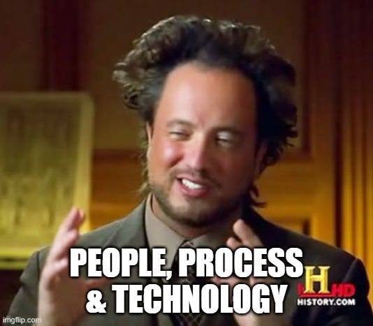 Issue #17 - Unpacking the People, Process, Technology & Data Framework