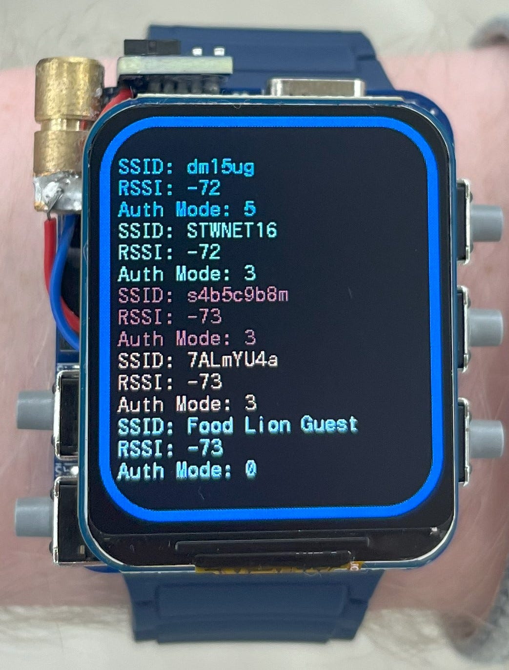 ESP32-Based Wireless Smartwatch | LiDAR Distance Sensor and WiFi Scanning | Gateway : 3 Steps ...