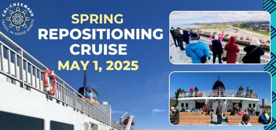 Chi-Cheemaun’s Spring Repositioning Cruise Returns May 1 to Launch 2025 ...