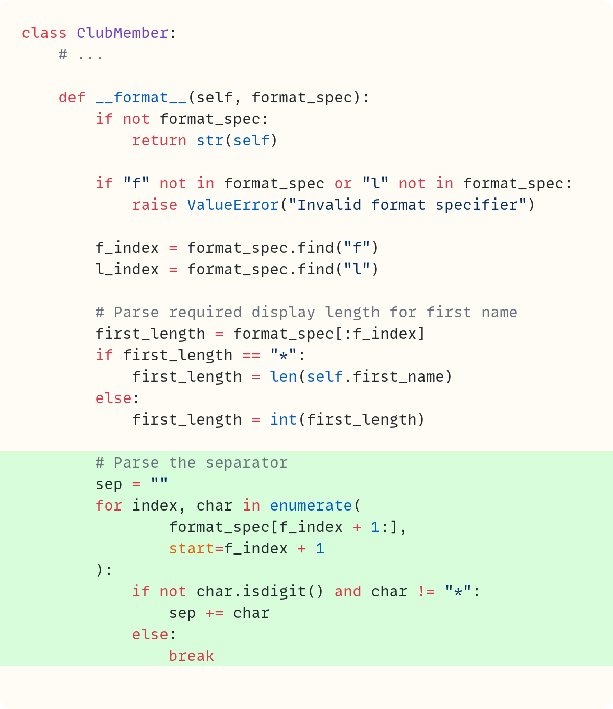 I Want My Own Fancy F-String Format Specifiers… Sure You Can