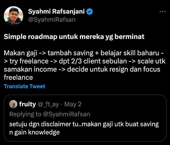Zero To Freelancer Roadmap - by Syahmi Rafsanjani - Soloers
