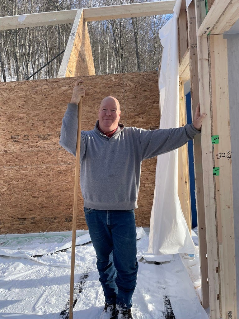 Winter Building in New England (Part 2: Not Exactly Balmy Building)