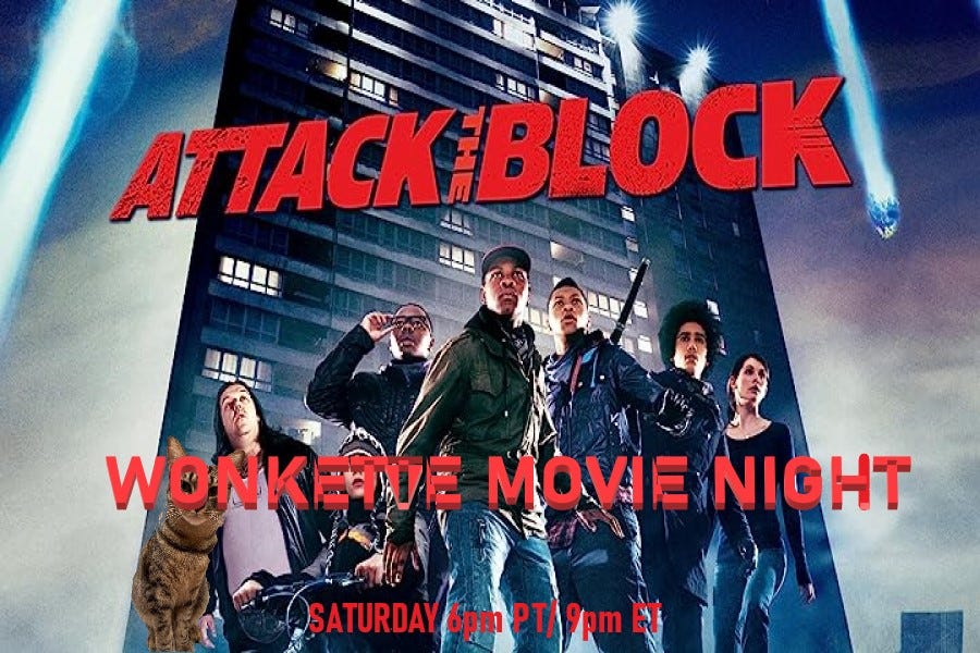 Wonkette Movie Night: Attack The Block - by ziggywiggy