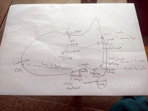 The Evolution of a Big Trip - by Helen Pengelly