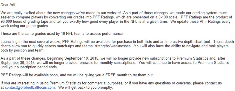 What Is Happening to PFF? - by Arif Hasan - Wide Left