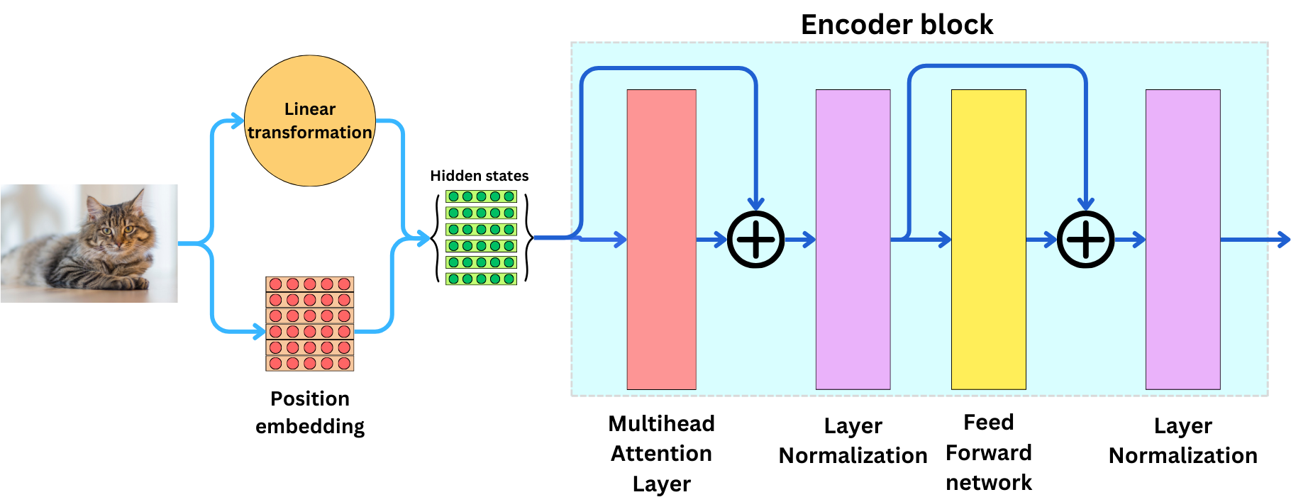 Beyond LLMs: The Vision Transformer - by Damien Benveniste