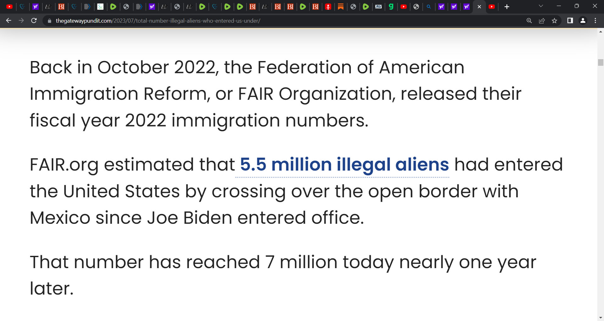 Biden INC, POTUS Biden & his administration, yes, US government is ...