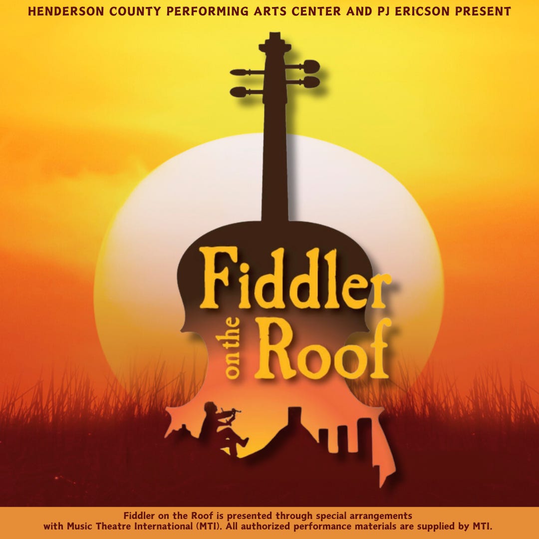 A Match Made in Heaven: Fiddler on the Roof is coming to HCPAC