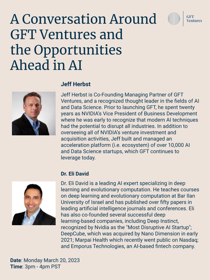 GFT Ventures Q1 2023 Update - GFT Ventures