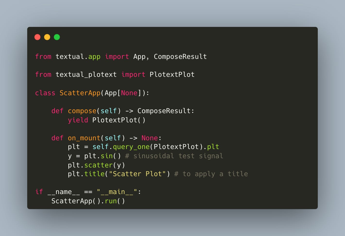 How To Plot In The Terminal With Python And Textualize