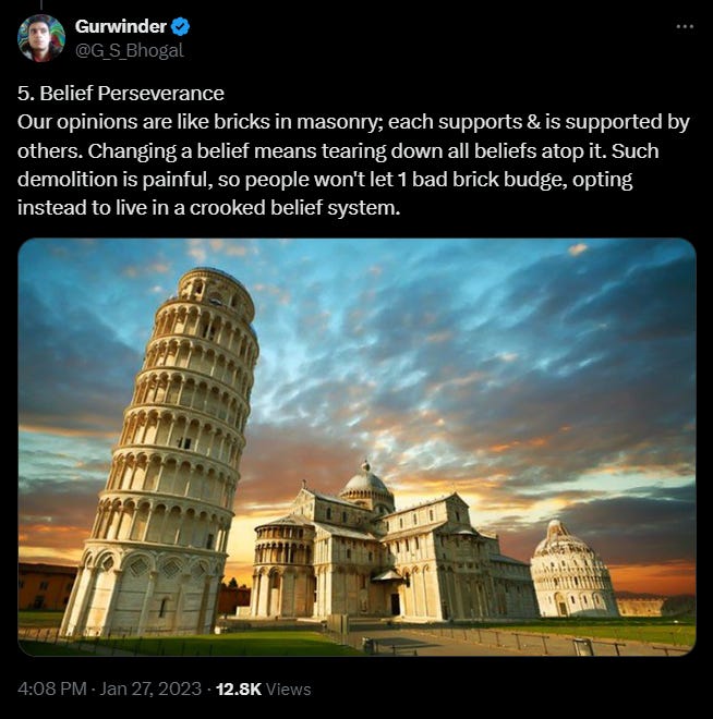 Three Thoughts: On beliefs - by Shane Breslin - Fee Sheet