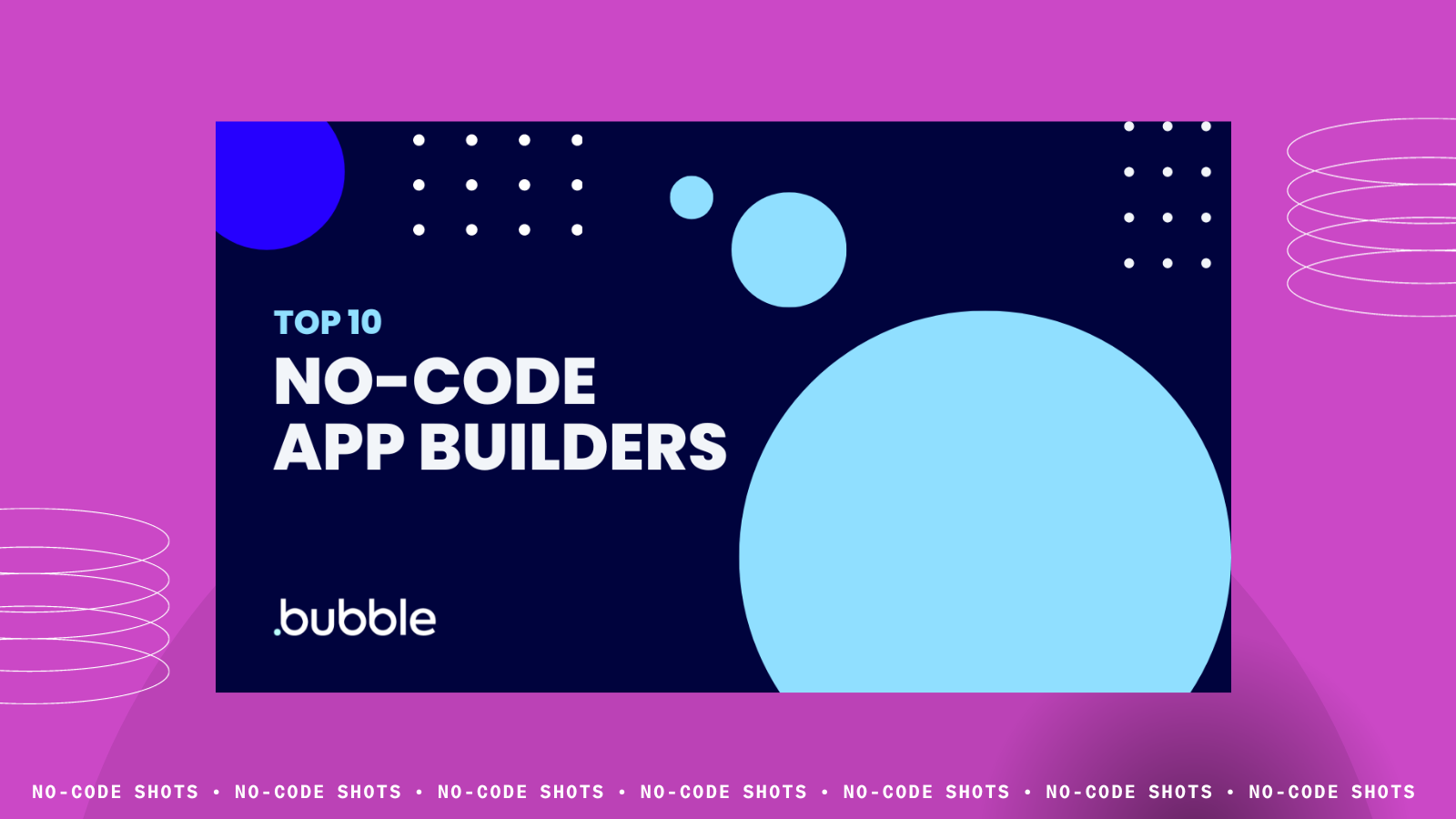 The Top 10 No Code App Builders 🏗️ By Prasad Sarwade