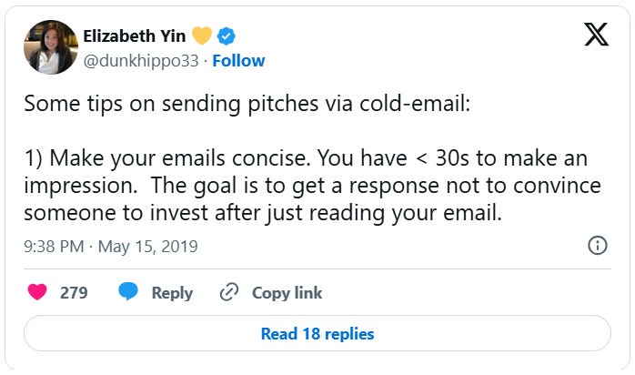 How to Write a Top 1% Cold DM to Investors