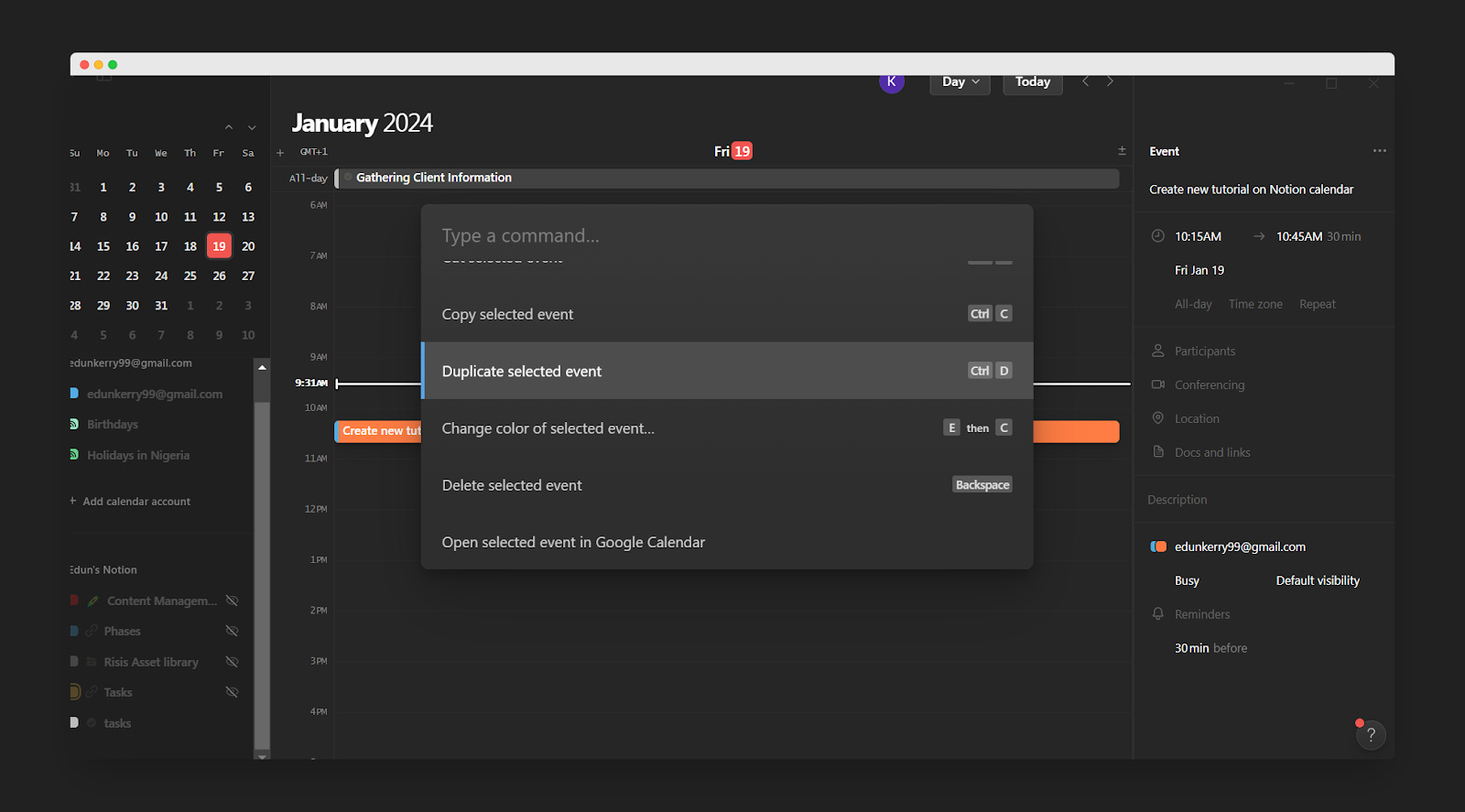 4 Ways to Use the New Notion Calendar App - by Kerry