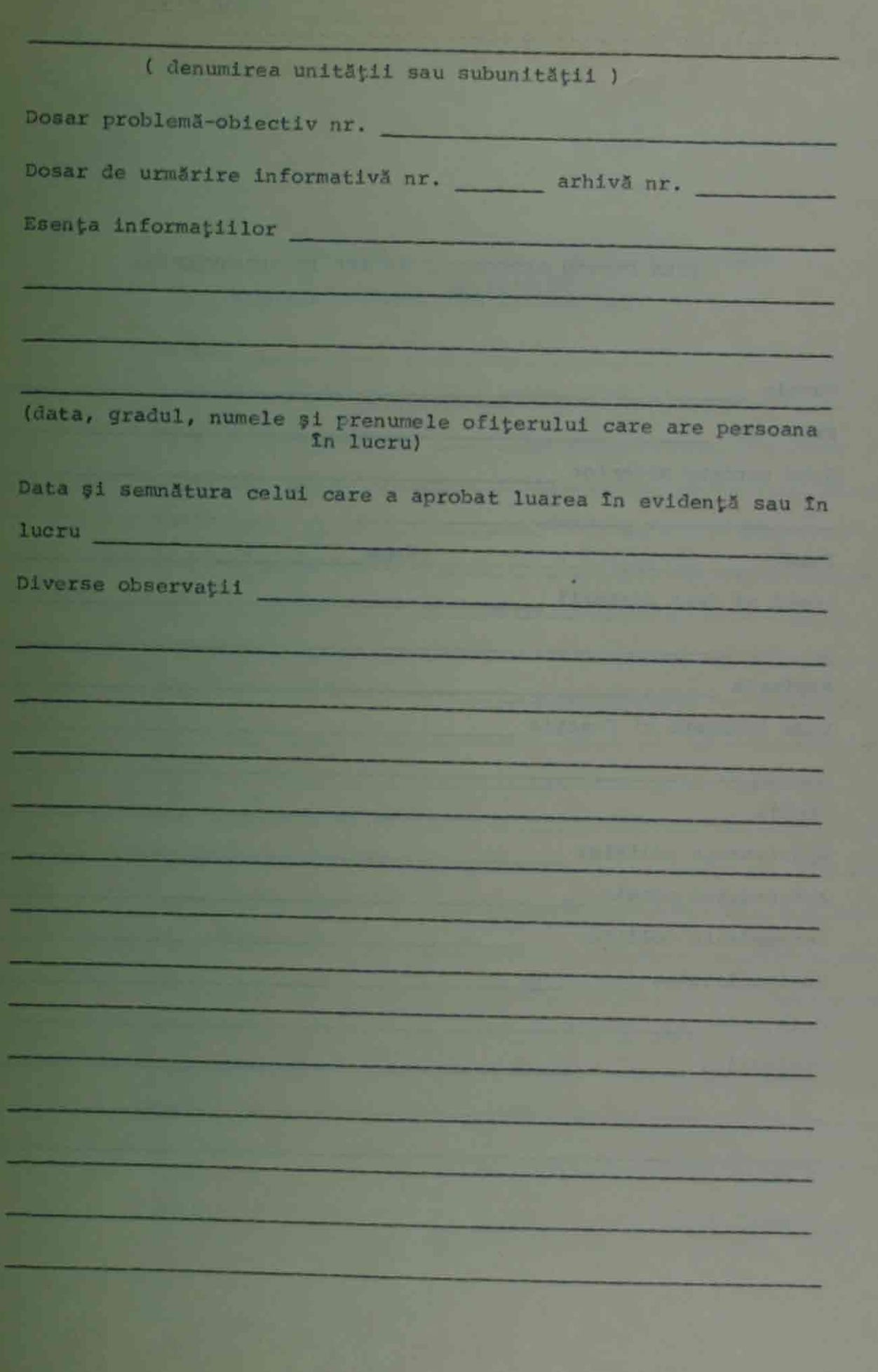 Sedii ale Securității în 1989 (IV) - by Rosin Termini