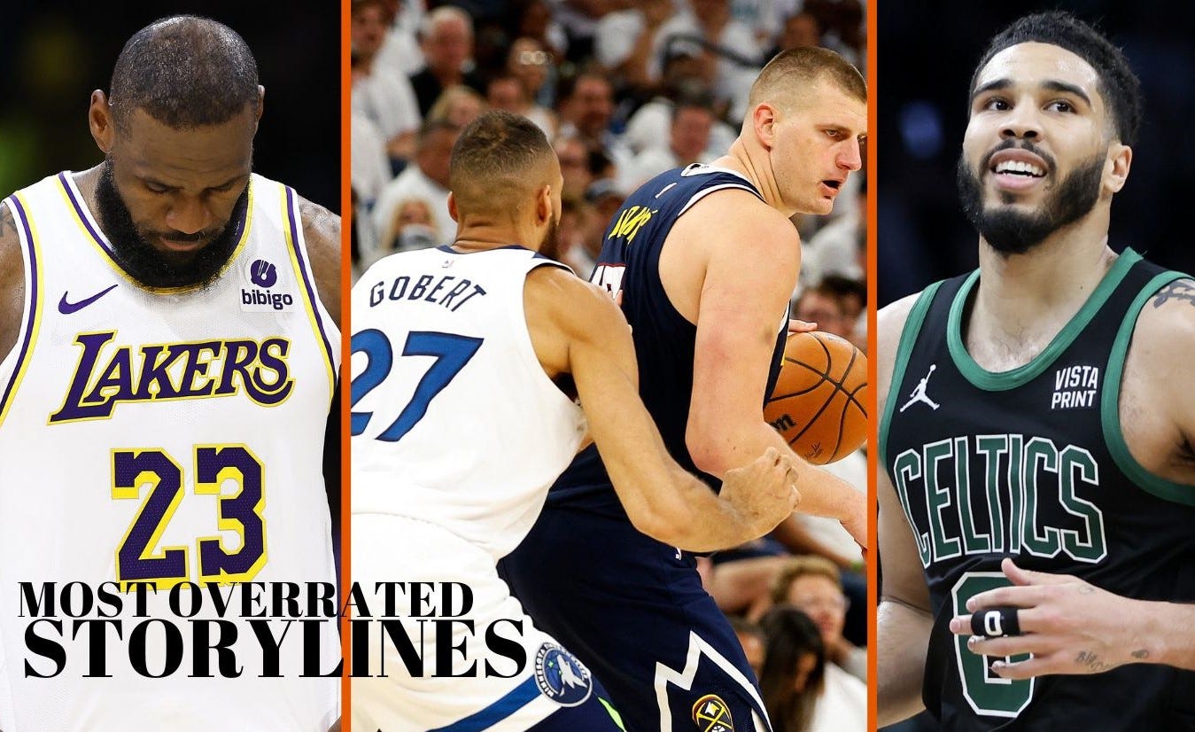 Most Overrated NBA Playoff Storylines - 🏀 5x5 | Royce Webb