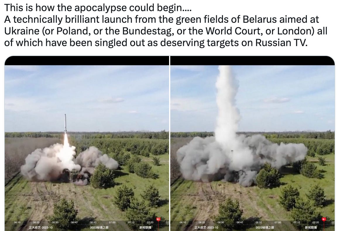 CCTV FOLLIES 3.26 Belarus gets the bomb